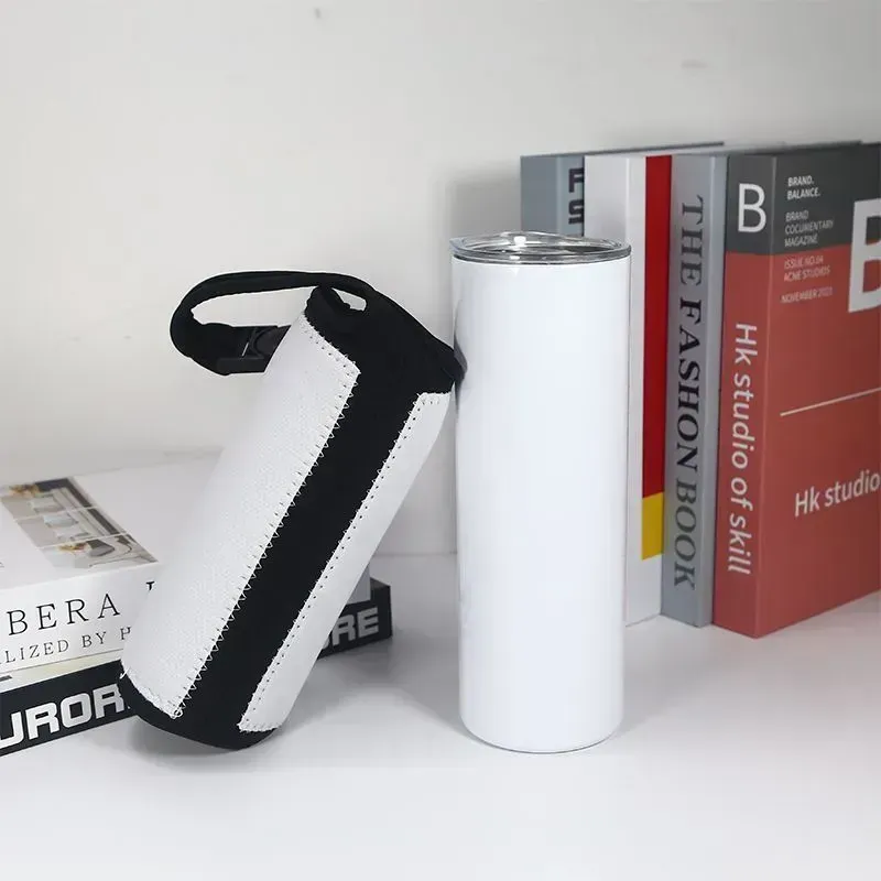 Sublimation Reusable Iced Coffee Cup Sleeve Neoprene Insulated Sleeves ...