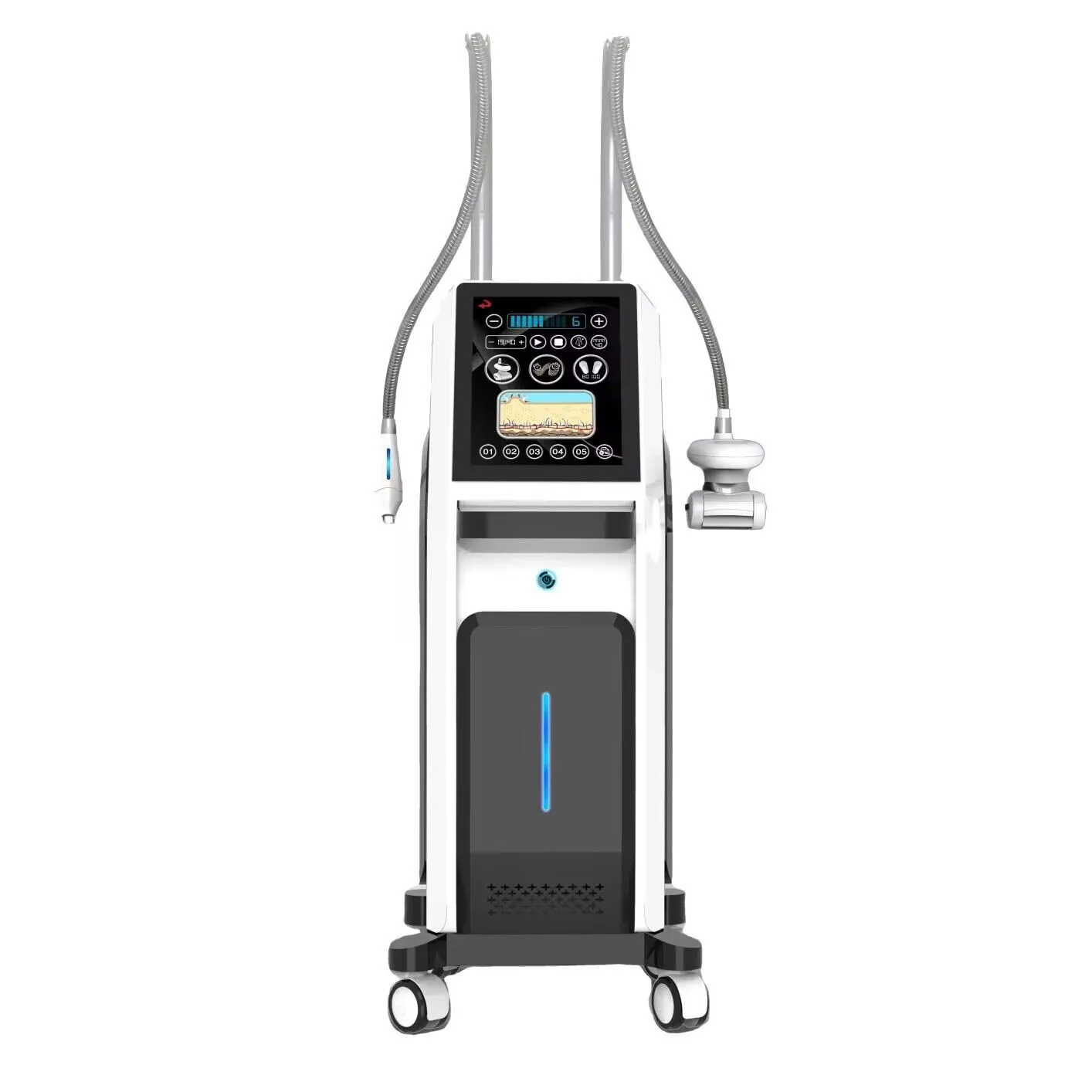 2023 Stationary Vertical RF Vacuum Cavitation Slimming Machine ...