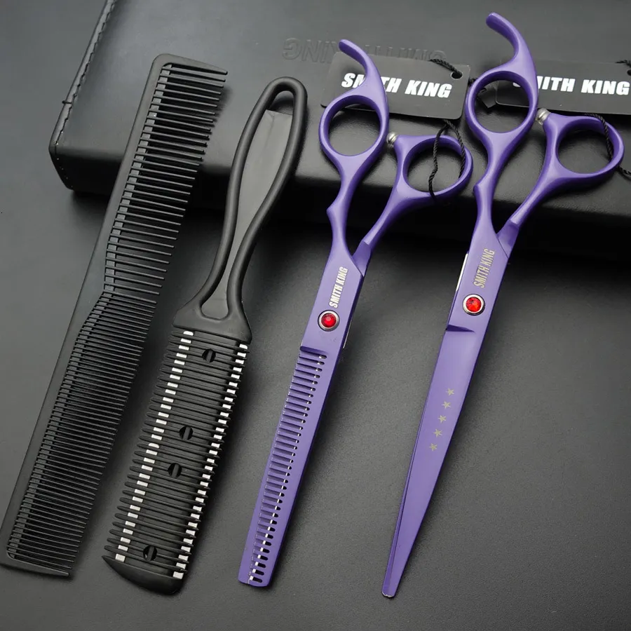Barber Shears Scissors Professional Hair Cutting Set: 6&7 Inch Hair ...