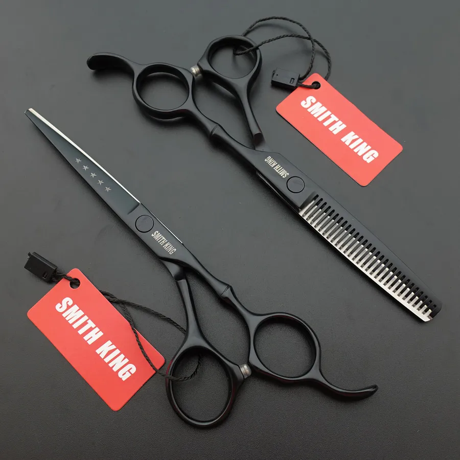 Barber Shears Scissors Professional Hair Cutting Set: 6&7 Inch Hair ...