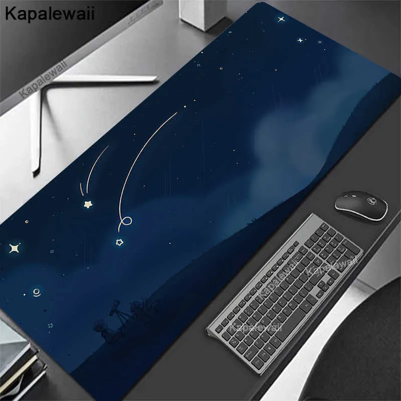 GMK Stargaze POV Gaming keyboard and mouse pad with Wrist Rest - XXL ...