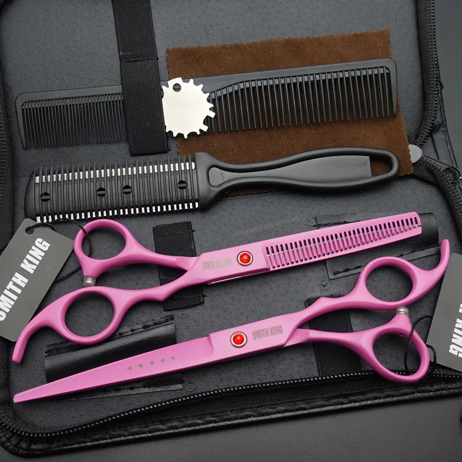 Barber Shears Scissors Professional Hair Cutting Set: 6&7 Inch Hair ...