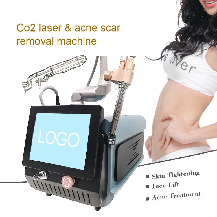 Laser Skin Resurfacing Machine Fractional CO2 System For Cosmetic Skin Renewal, Acne Scar ...