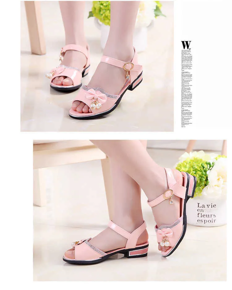 2022 New Fashion Princess Girls Sandals For Girls Soft, Casual, And ...