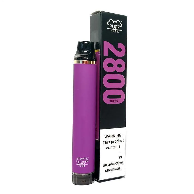 Original Puff Flex 2800 Puffs Electroic Cigarettes Disposable E Original Puff Flex 2800 Puffs Electroic Cigarettes Disposable E