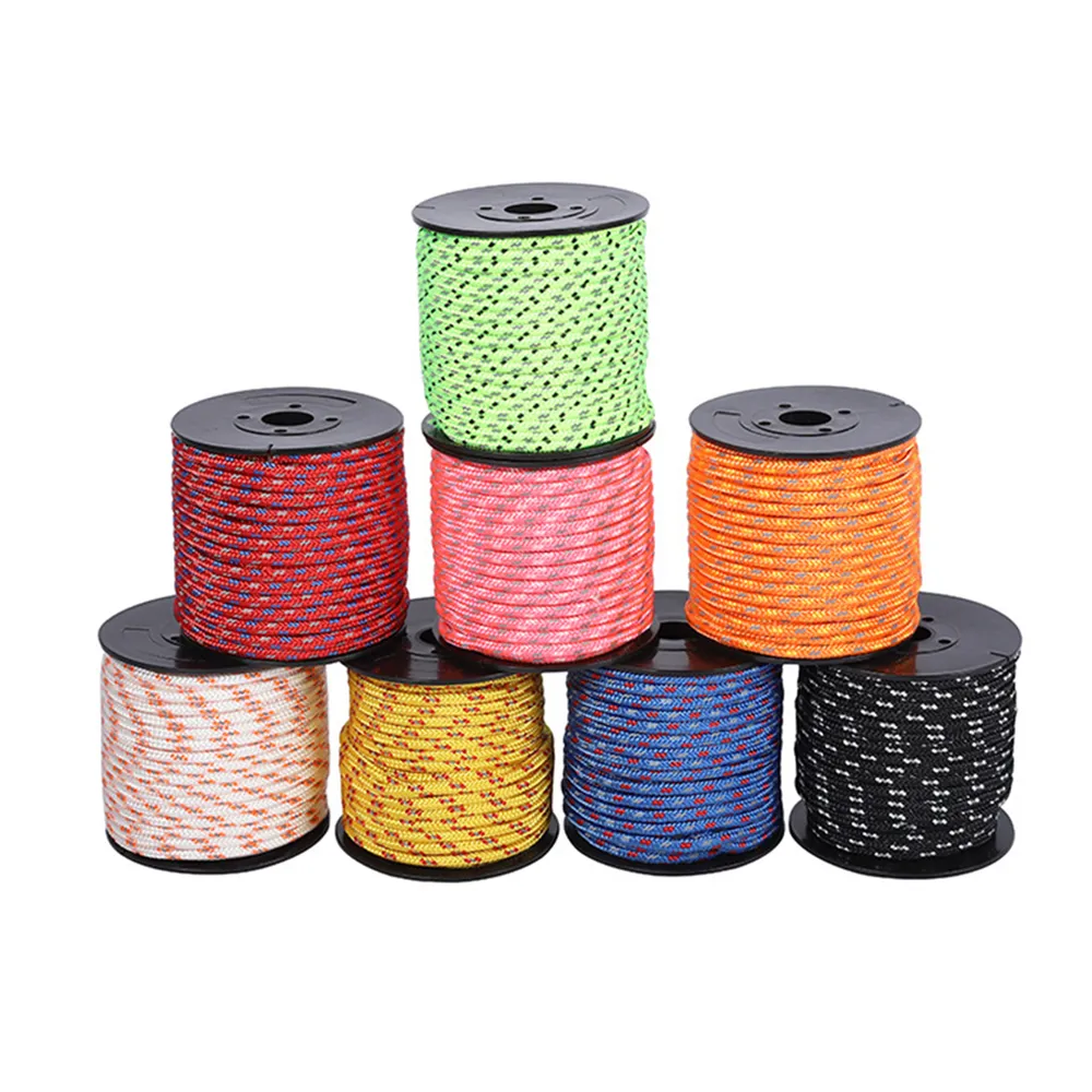 50M Climbing Safety Rope with High Reflectivity - Premium Outdoor Rock ...