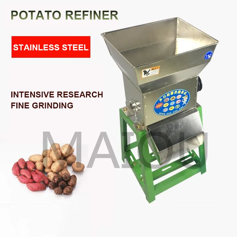 Electric Grain Grinder Mill: Sweet Potato, Cassava, Taro Wet Milling ...