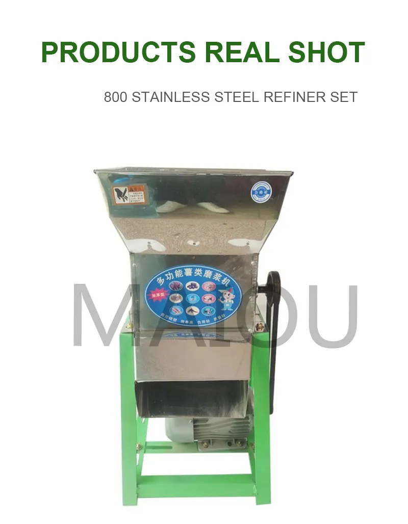 Heavy-Duty Cassava Grinding Machine: Stainless Steel Food Crusher for ...