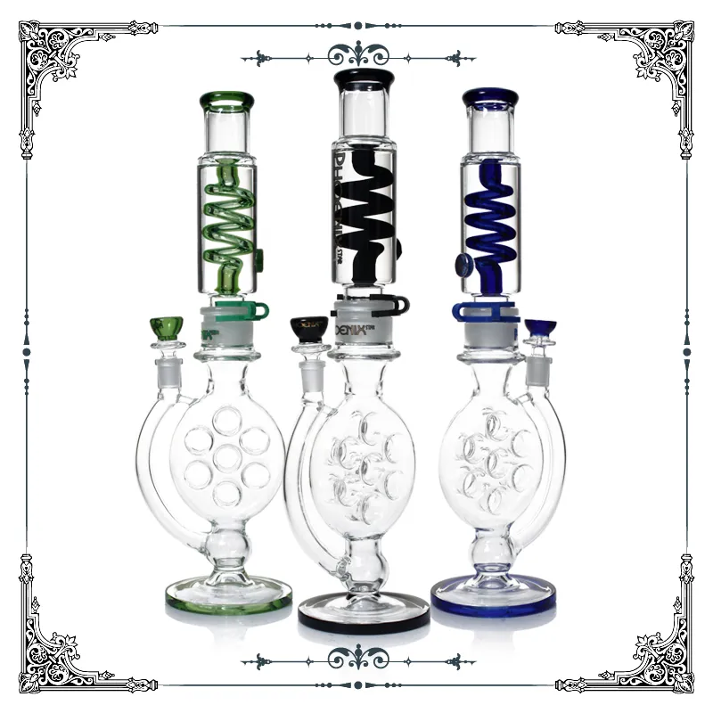 Dropshipping Phoenix Glass Hookah Bubbler With Removable Freezable ...