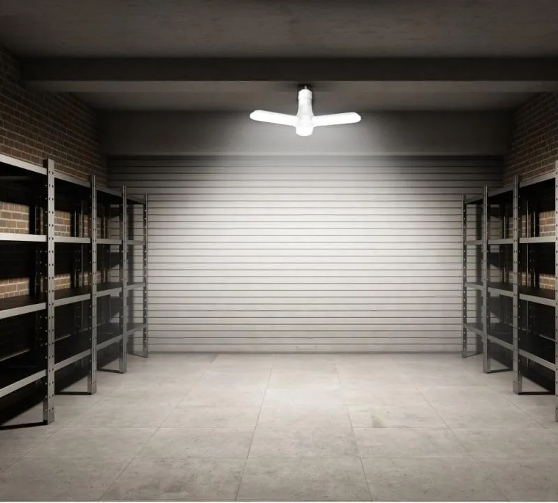 Garage Ceiling Lights: Adjustable 12+1 Panel LED Lighting For Garage ...