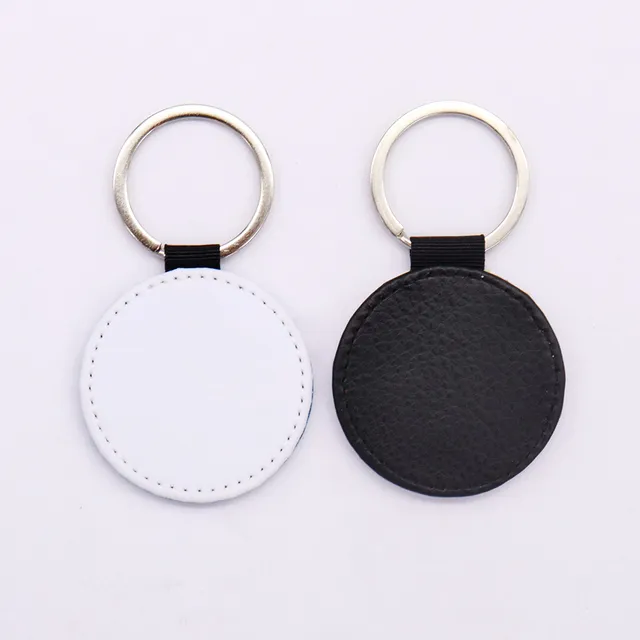PU Leather Keychain With DHL Multi Keychain Sublimation Blanks For Heat ...