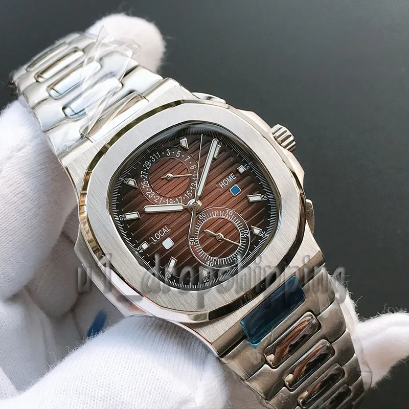 Luxury Men's Automatic Watch With Rose Gold And Blue Face 40mm Full ...