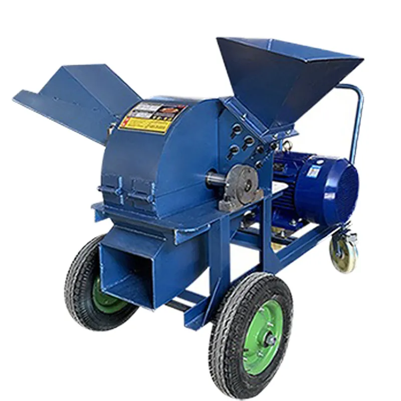 Wood Crusher Twig Sawdust Crushing Equipment With 7.5 Motor Single ...