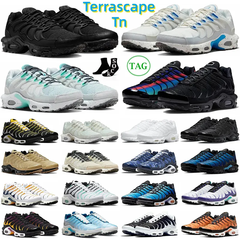 Unity Tn Plus Terrascape Running Shoes Tns Men Women Black White ...