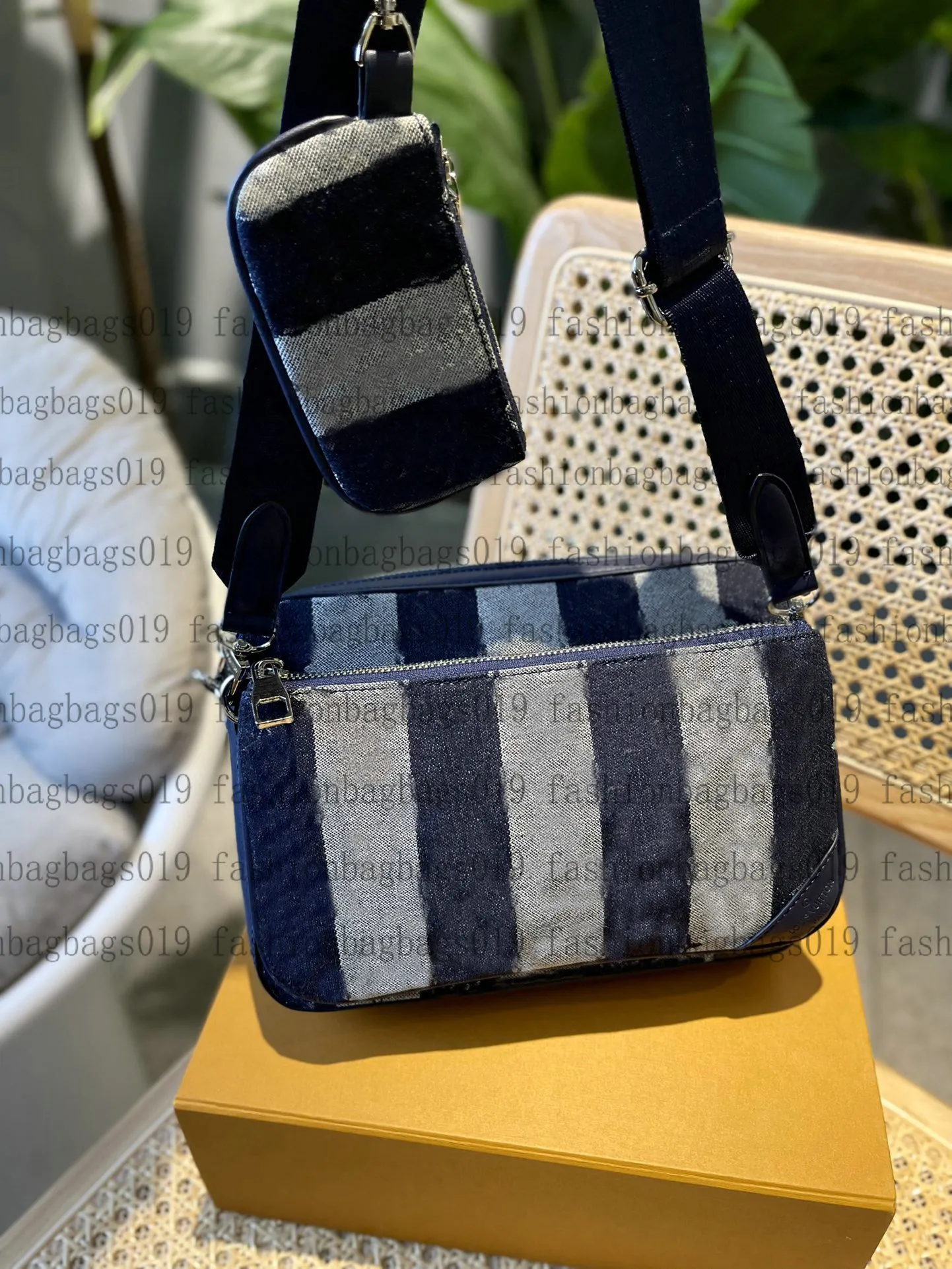 Yayoi Kusama Mens Trio Messenger Messenger Bag For Men 3 In 1 Designer ...