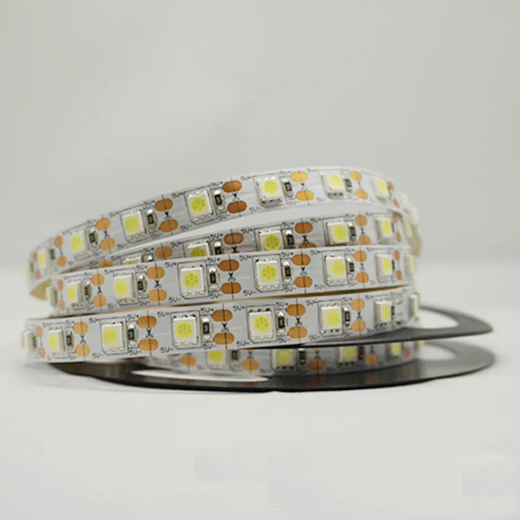 Flexible RGB 4 Volt Led Strip Light 1M 60 LEDs, 5050 SMD, Waterproof ...