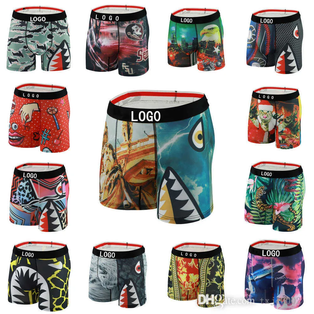 Men's Designer Boxers Briefs: Breathable Printed Shorts With Bags, 3XL ...