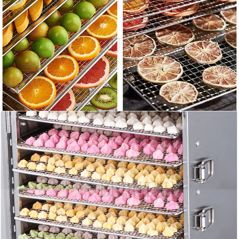 Deshydrateur Alimentaire Fruits Legumes Machine De Sechage Collations Viande Seche Aliments 16 Couches En Acier Inoxydable Machine A Fruits Secs Du 307 1 DHgate