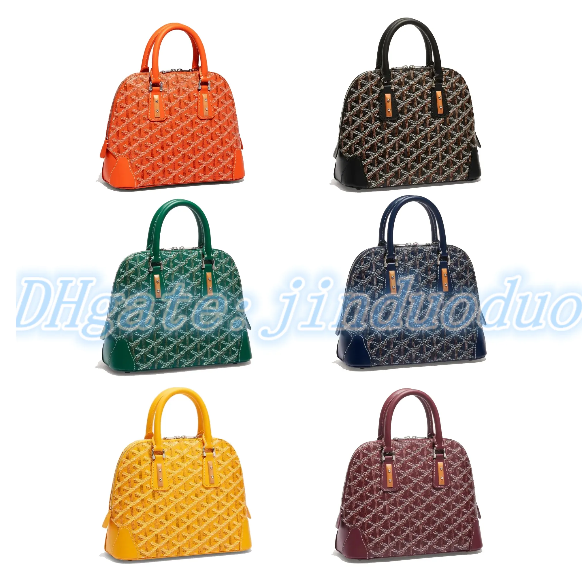 Goya Shell Leather Mini Handbag Hobo Bag with Top Handle and Shoulder ...