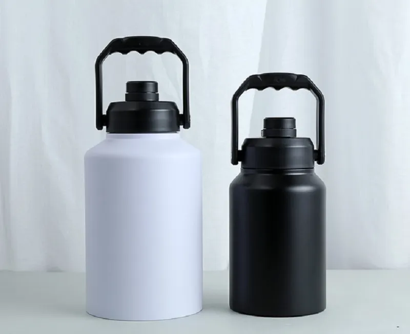 128oz Vacuum Double Walled Insulated Insulated Water Jug Ideal For ...