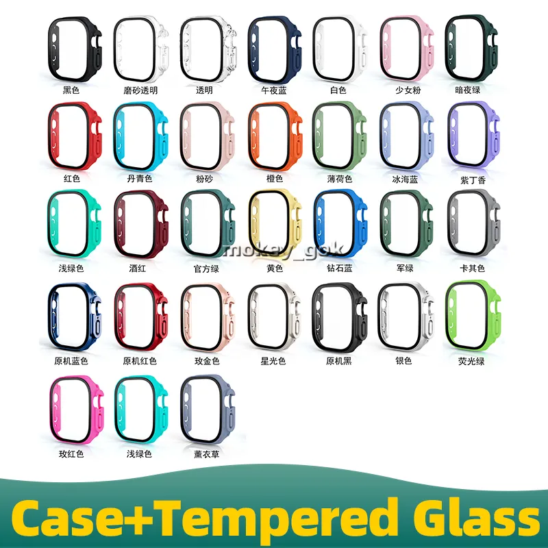 Apple Watch Case with Screen Protector - Colorful Protective Shell for ...