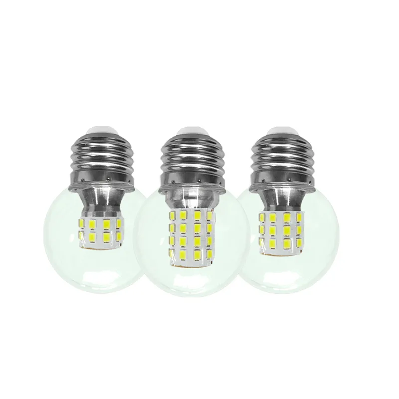 Dimmable G45 LED Bulb - 7W Vintage Style E26/E27 Medium Base, Warm ...