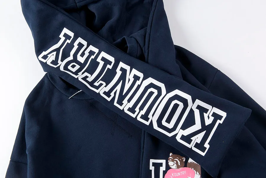 Plus Size Men's Hooded Pullover Hoodie Sweatshirt with Letter Pattern ...