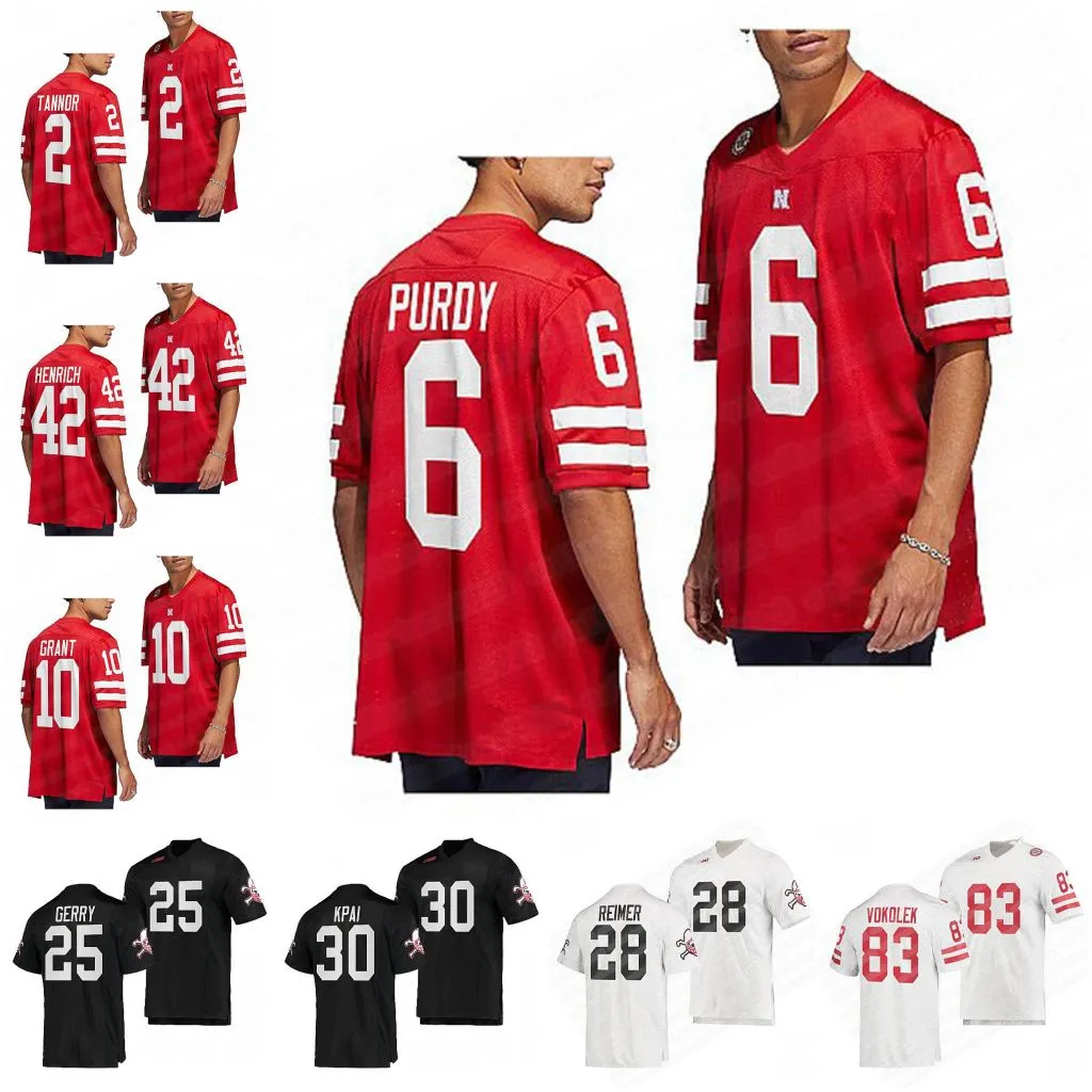 Nebraska Huskers Wales Football Top Featuring Allen Randolph, Kpai ...