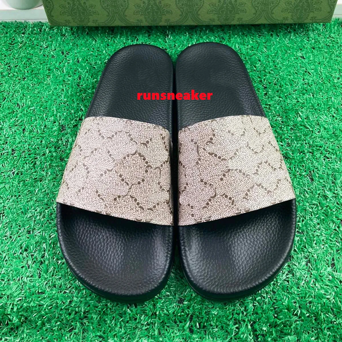 Designer Floral Slides For Men And Women Size 36 48 Platform Slide ...