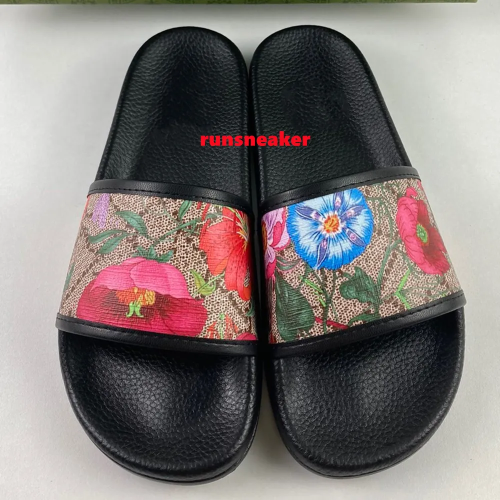 Designer Floral Slides For Men And Women Size 36 48 Platform Slide ...