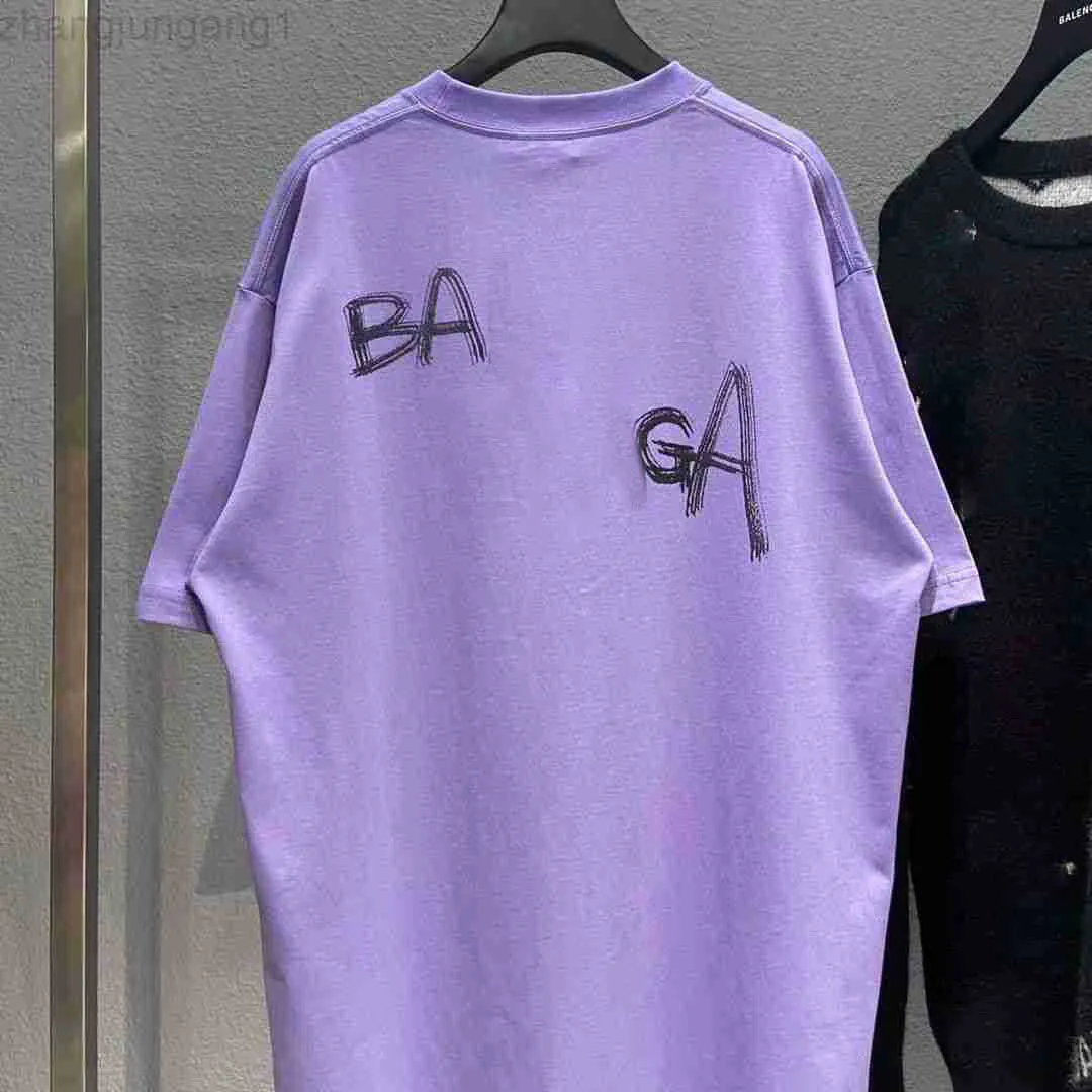 Balenciga Womens Designer Oversized T Shirt Women Classic Front And ...