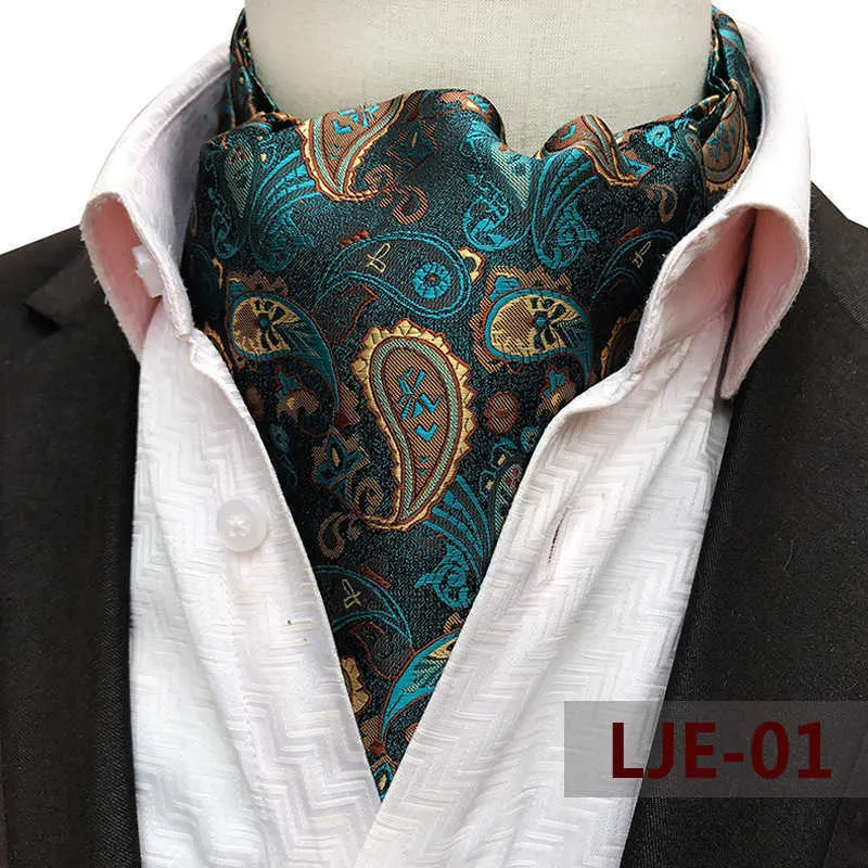HiTie Silk Neck Ties Set Mens Paisley Ascots, Hanky... From Us_nevada ...