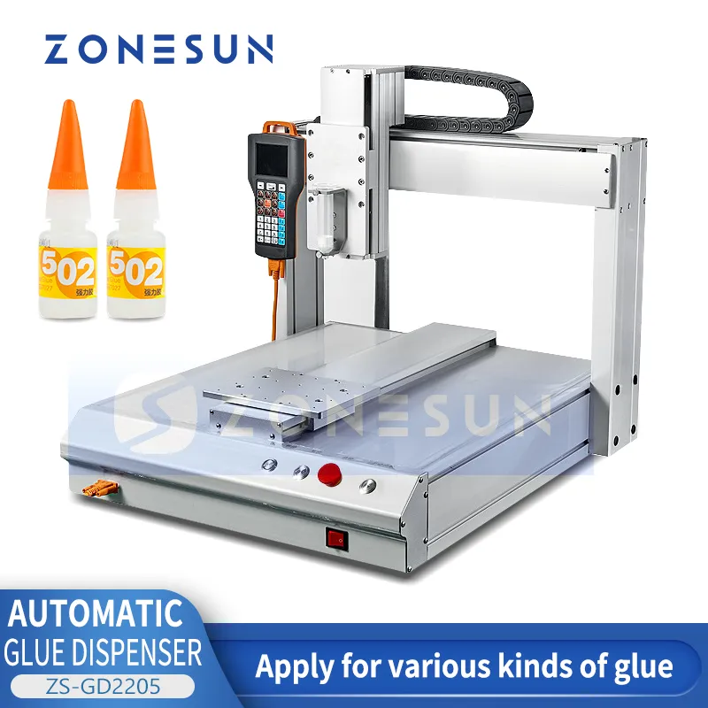 Wholesale ZONESUN Programmable Automatic Glue Dispensing Equipment For Route Grease, Adhesive ...