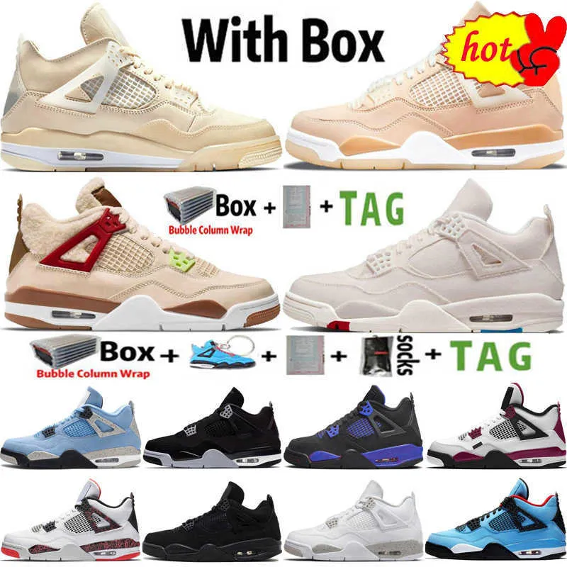 Box OG 2022 Jumpman With 4 Mens Basketball Shoes 4s Military Black ...