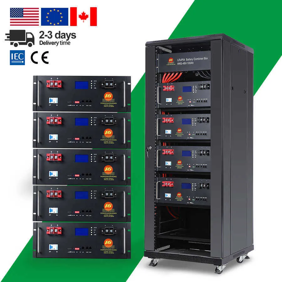 Server Rack Solar Batteries: 2024 LifePO4 Battery Cabinets 20kWh, 25kWh ...