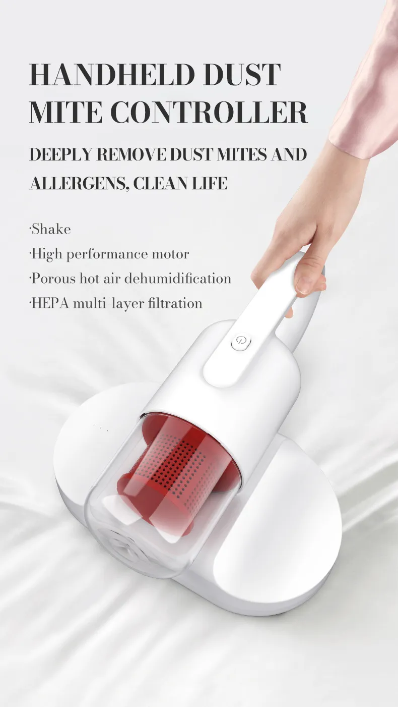Mites Vacuum Cleaner: Wireless Handheld Vacuum For Dust Mite Removal ...