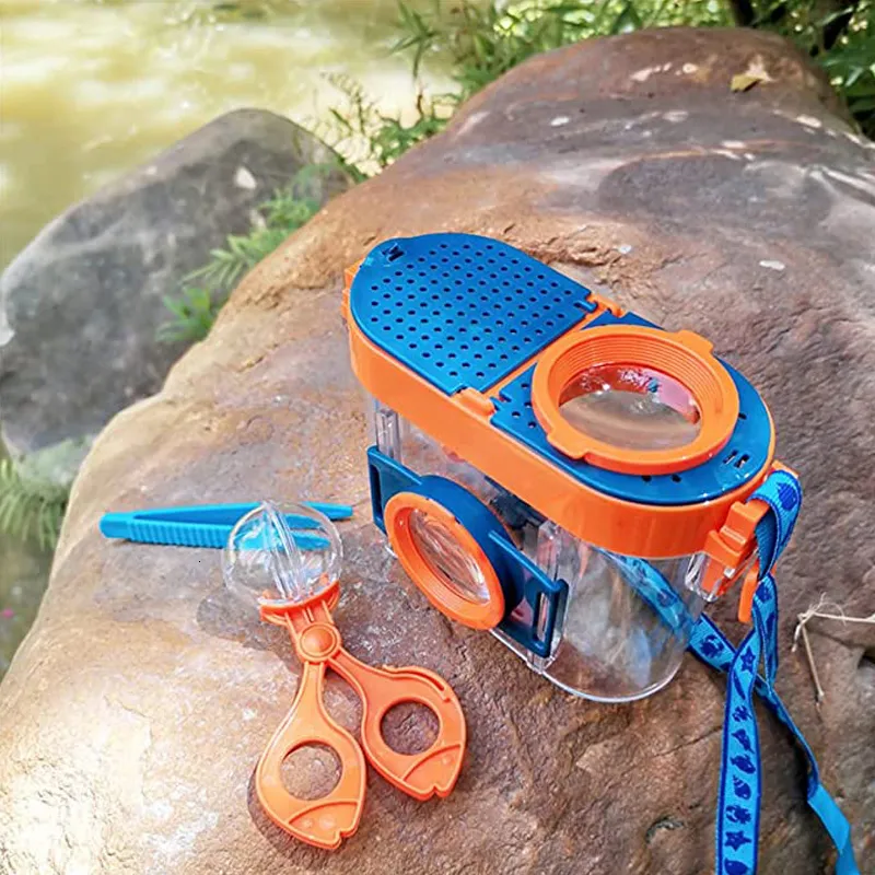 Toy Bugs And Insects Observation Kit: Outdoor Exploration Set With ...