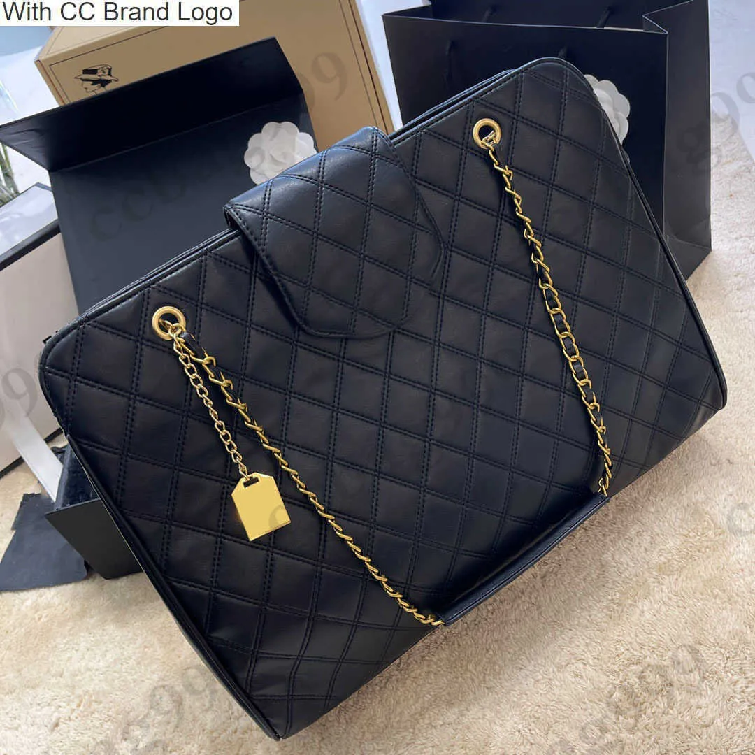 Vintage Black Quilted Lambskin Leather Shoulder Bag For Women With ...