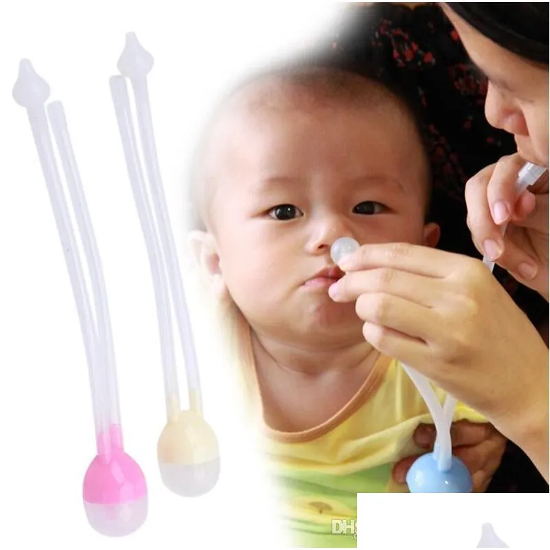 Newborn Nasal Aspirator - Baby Nose Cleaner, Safe & Gentle Snot Sucker ...
