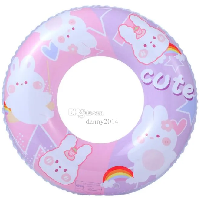 Cute Cartoon Cute Pool Floats For Kids Diving Training Circle With Swim ...