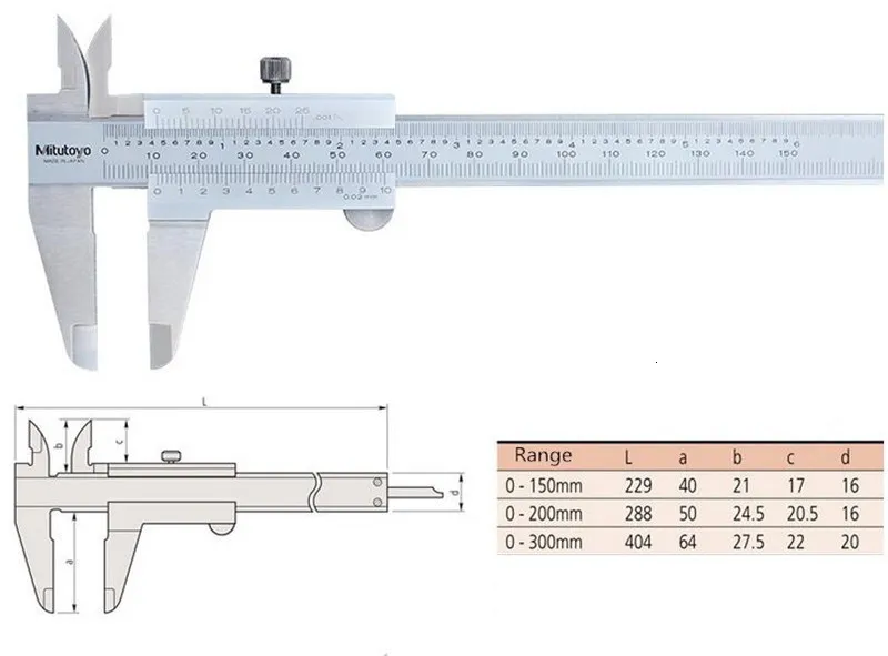 Wholesale Vernier Calipers CNC Mitutoyo Tool 530 118 Caliper Stainless Steel Inside Outside ...