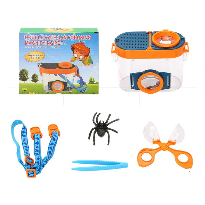 Toy Bugs And Insects Observation Kit: Outdoor Exploration Set With ...