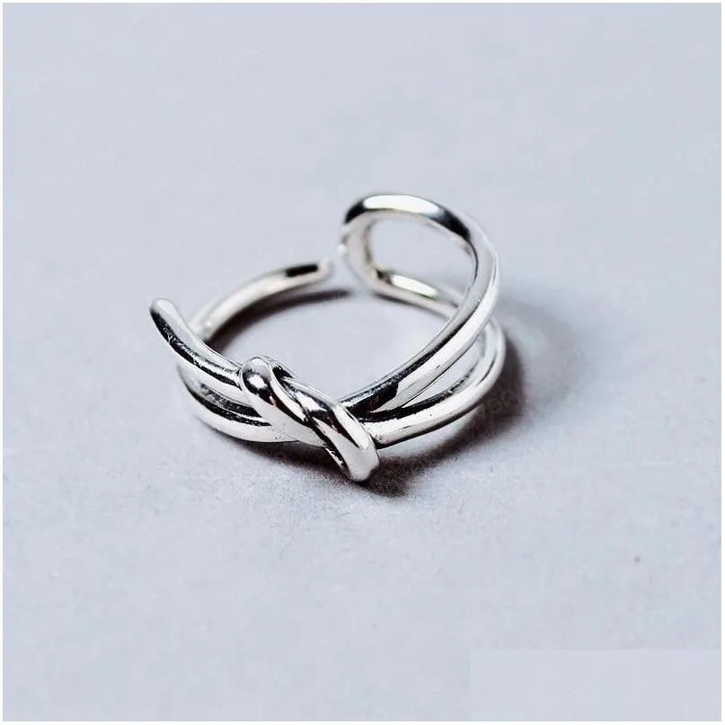 DHgate.com:Retro Double Layer Rope Knot Adjustable Ring, Fashion ...