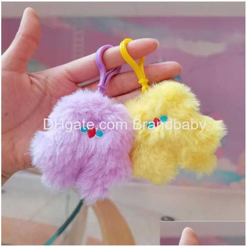 DHgate.com:Soft Kawaii Monster Plush Keychains for Kids Cute Schoolbag ...