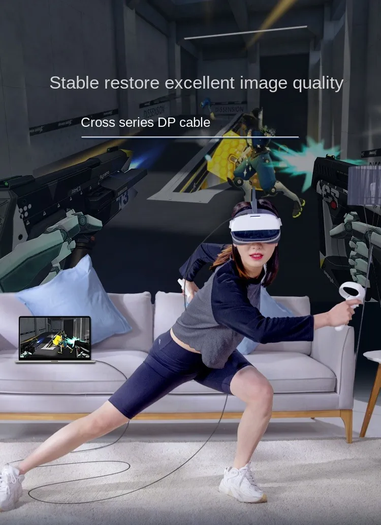 Pico Neo3 Pro 5M Plug And Play DC Cable With Uninterrupted Surface Pro ...