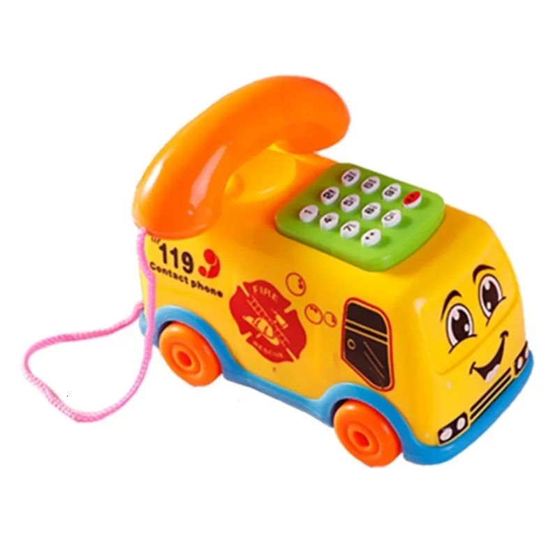 Kids Telephone Educational Set Toys for Over 1 Year Old, Lifelike ...