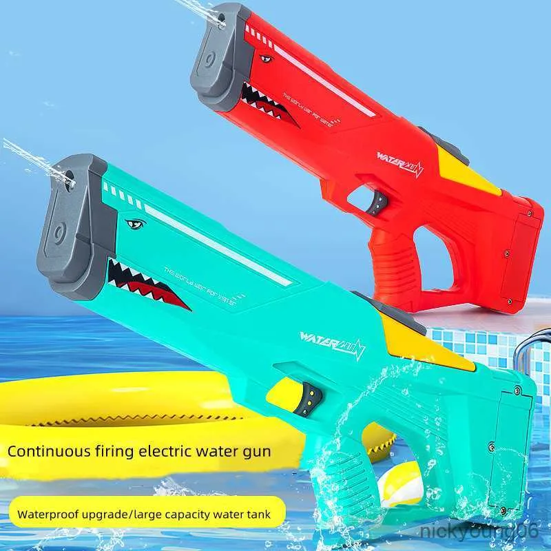 Shark Mouth Water Gun - Electric Water Blaster, Powerful Long Range ...