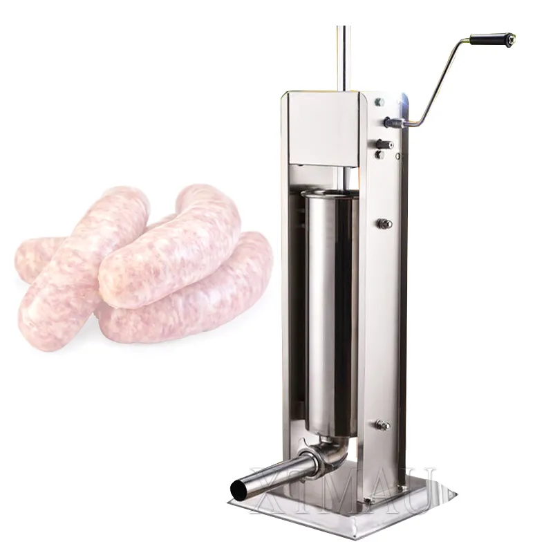 Manual Sausage Machine Stainless Steel Sausage Meat Filler Kit With 4 ...