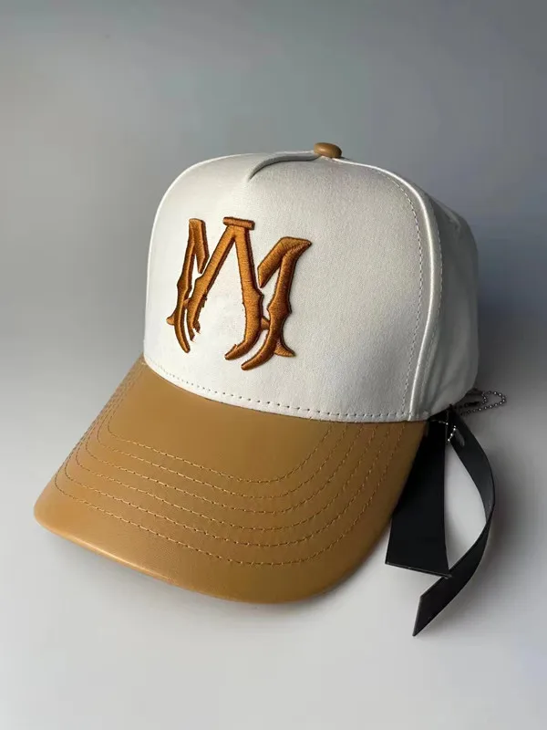 Luxury Designer Monogrammed Baseball Cap With Embroidered Letters ...