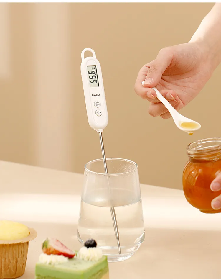 Digital Food Thermometer for Cooking Oil, Accurate Household ...